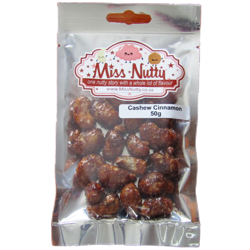 Cashew Cinnamon 50g - Miss Nutty