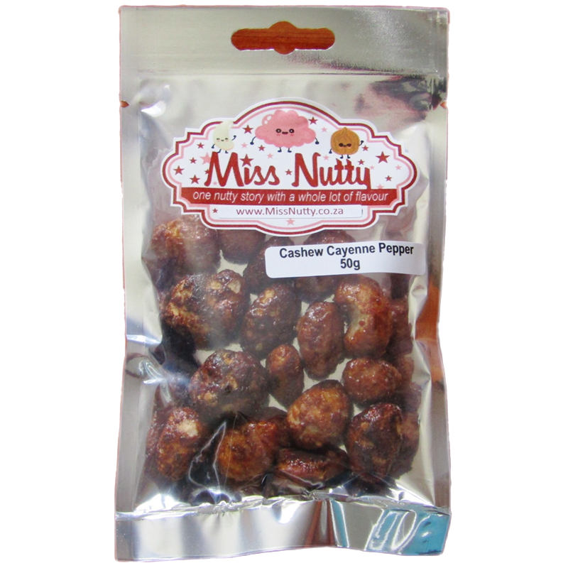 Cashew Cayenne Pepper 50g - Miss Nutty